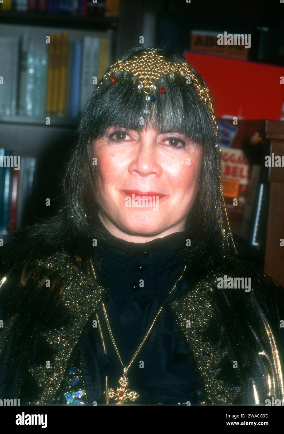 Los Angeles, California, USA 19th October 1996 Author Anne Rice book ...