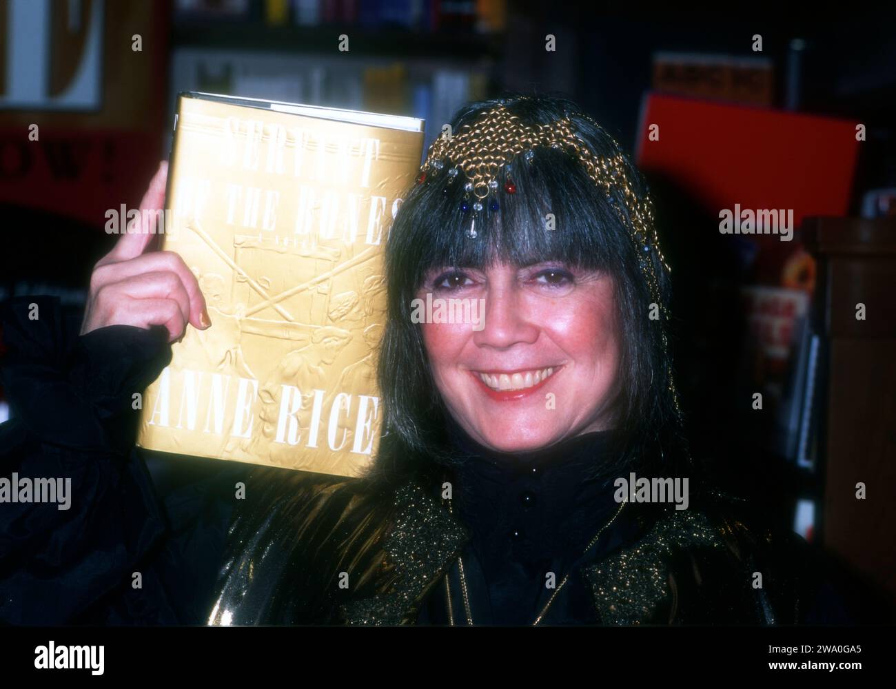 Los Angeles, California, USA 19th October 1996 Author Anne Rice book ...