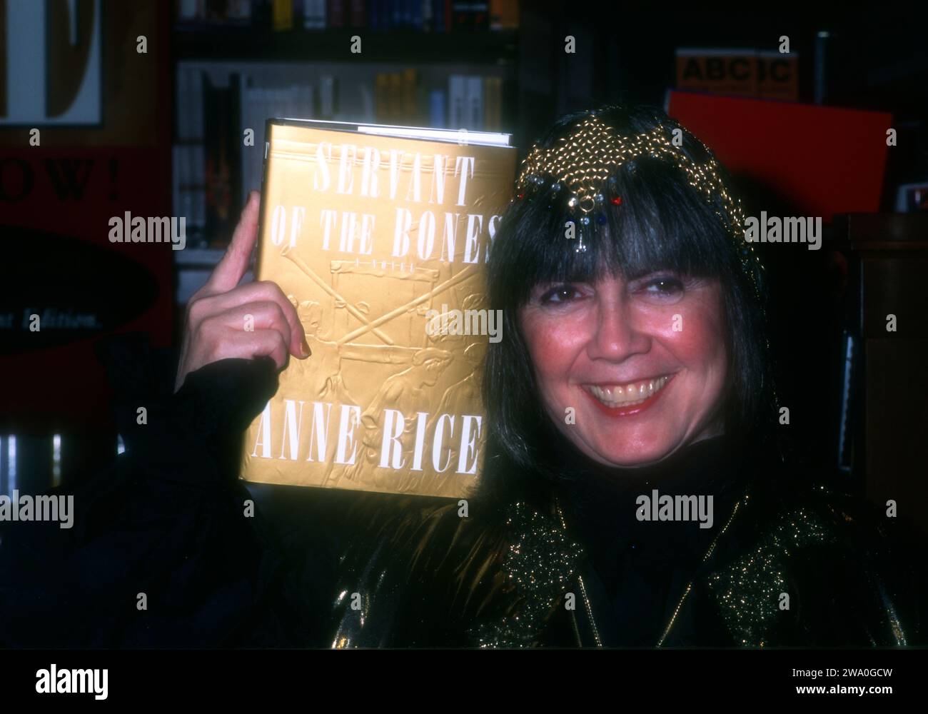 Los Angeles, California, USA 19th October 1996 Author Anne Rice book ...