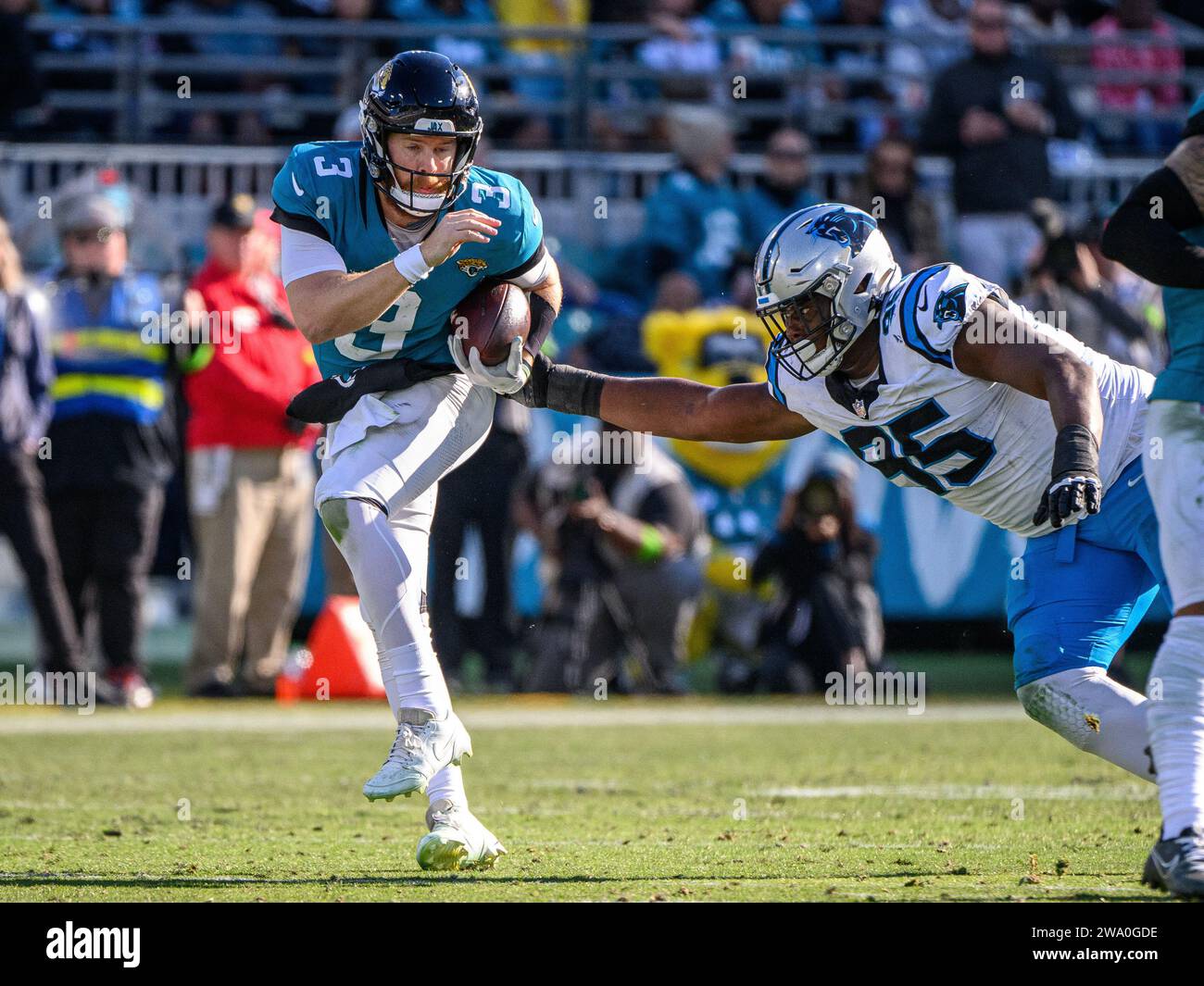 December 31, 2023: Jacksonville Jaguars quarterback C.J. Beathard (3 ...