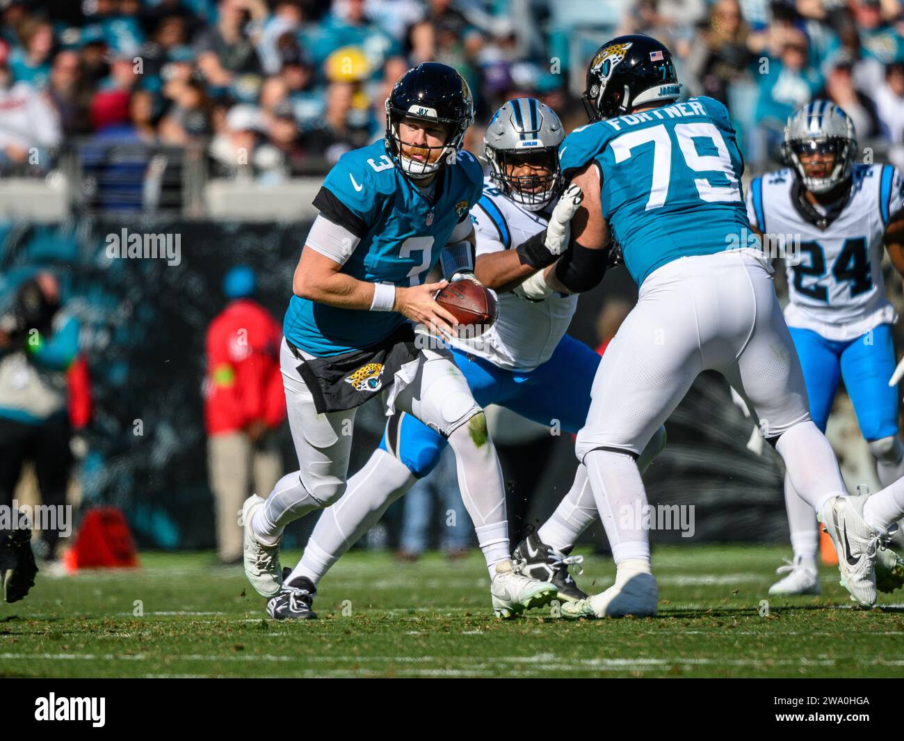December 31, 2023: Jacksonville Jaguars quarterback C.J. Beathard (3 ...
