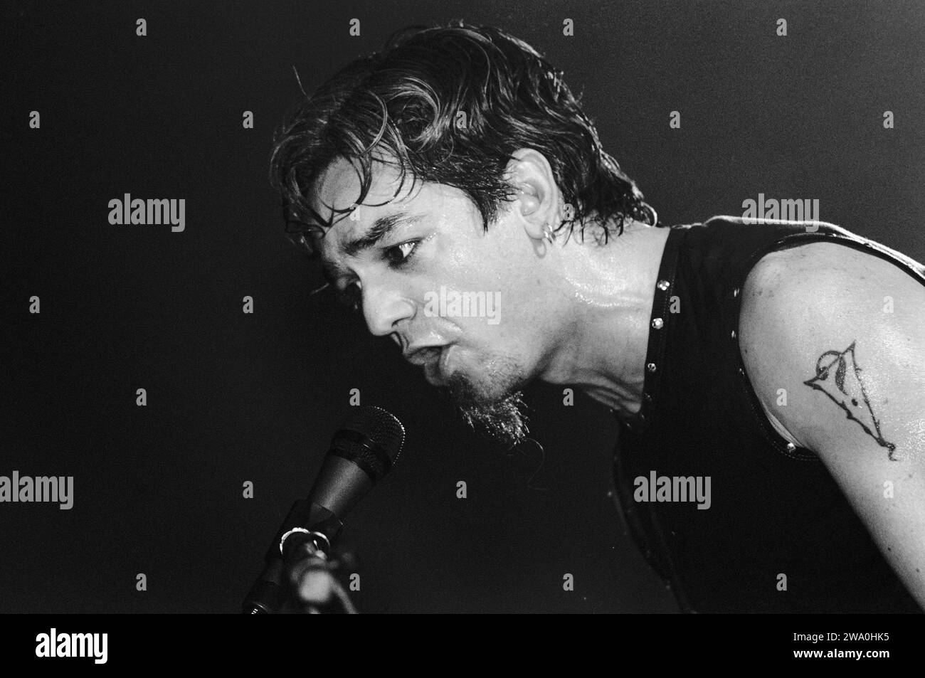 Milan Italy 2000-05-27 : Morgan singer and guitarist of the Bluvertigo ...