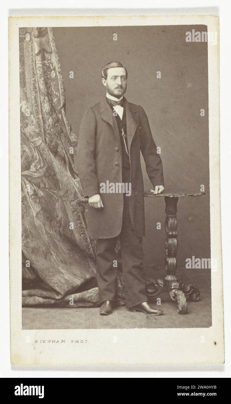 Portrait of an unknown man, Robert Jefferson Bingham, 1859 - 1870 visit ...