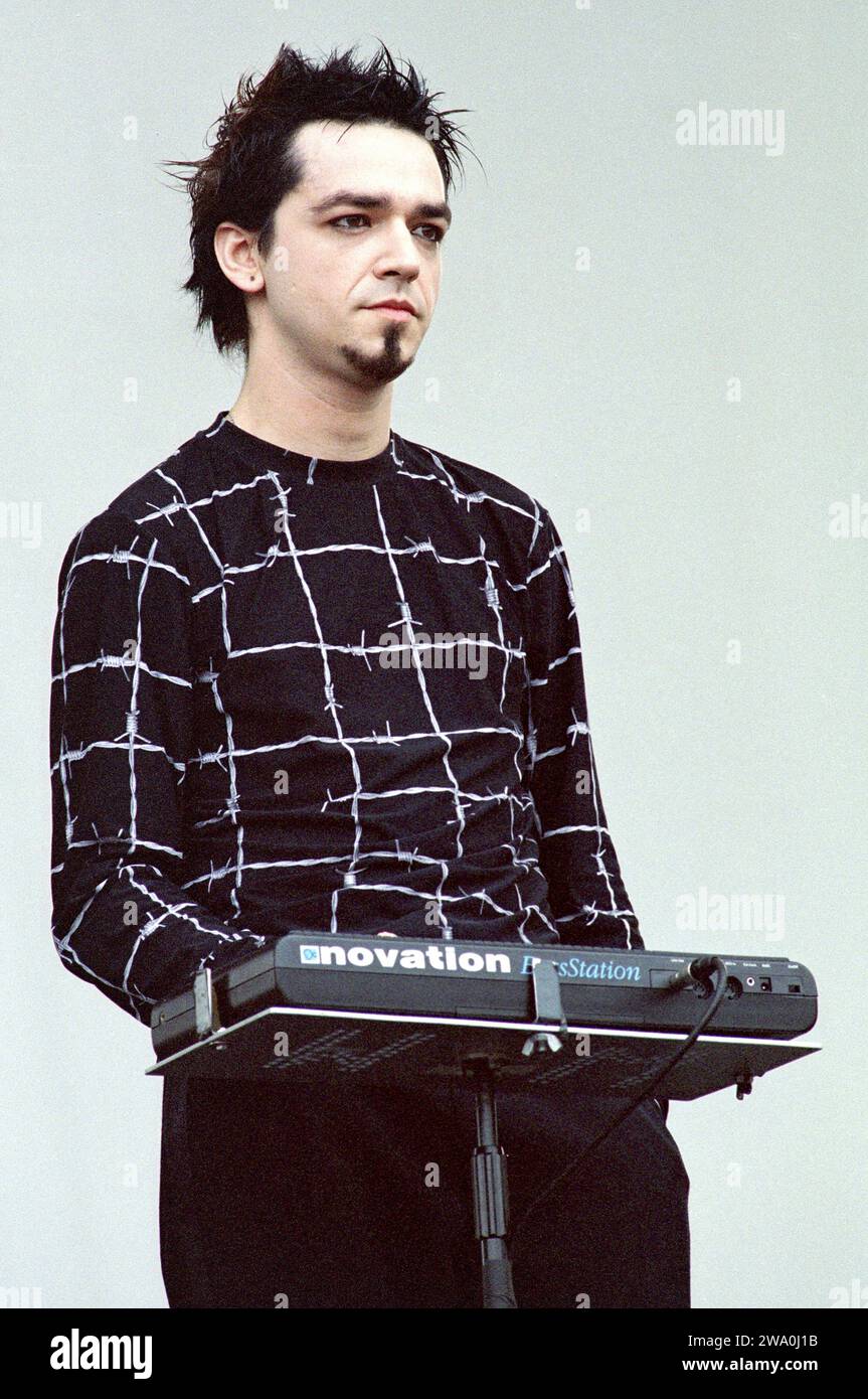 Imola Italy 1999-06-20 : Morgan singer and guitarist of the Bluvertigo ...