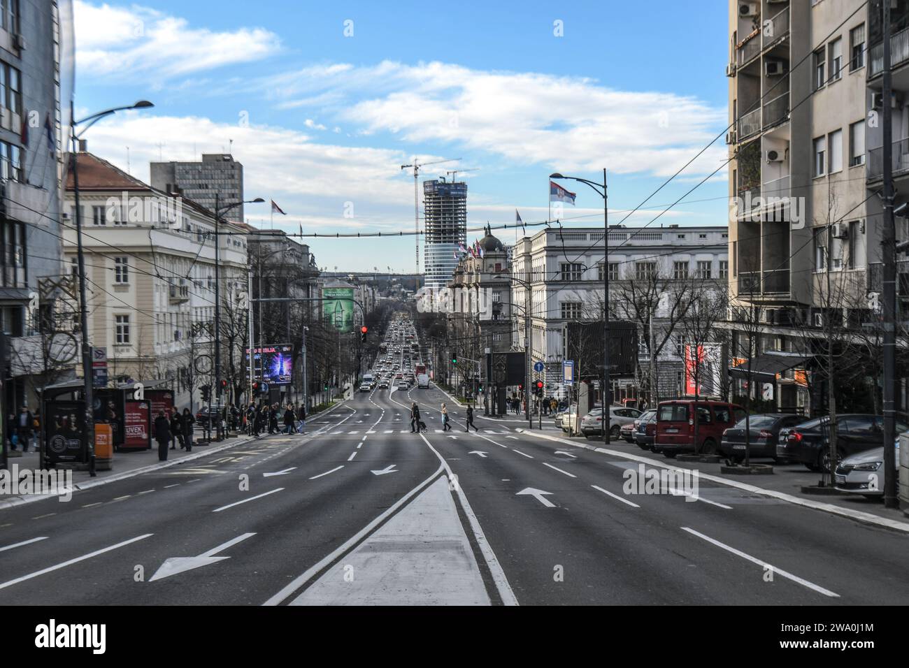 Nemanjina belgrade hi-res stock photography and images - Alamy