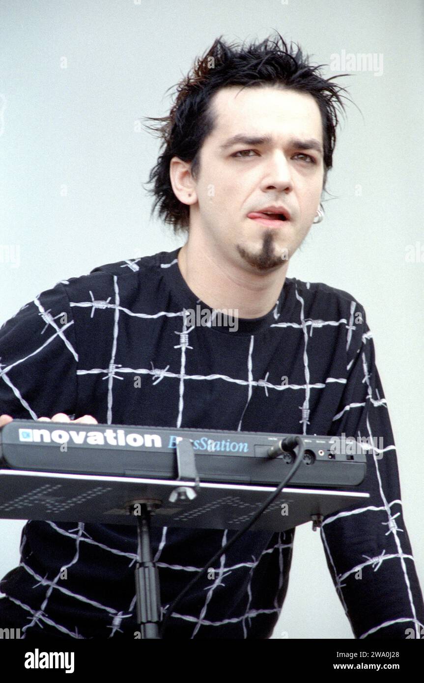 Imola Italy 1999-06-20 : Morgan singer and guitarist of the Bluvertigo ...