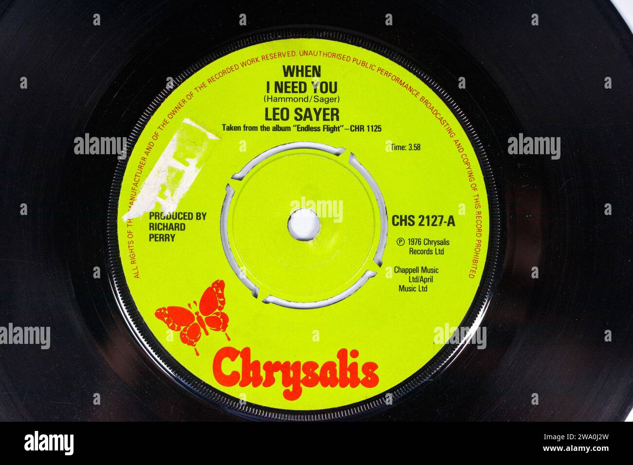 Chrysalis label hi-res stock photography and images - Alamy