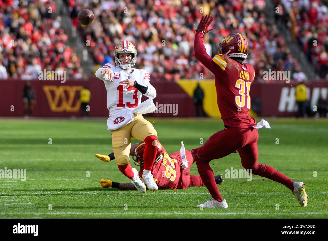 Brock purdy throws hi-res stock photography and images - Alamy