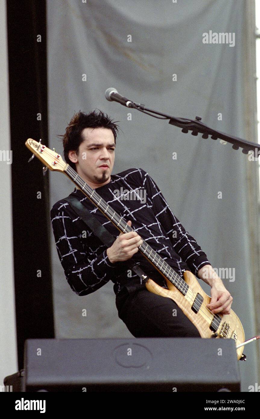 Imola Italy 1999-06-20 : Morgan singer and guitarist of the Bluvertigo ...