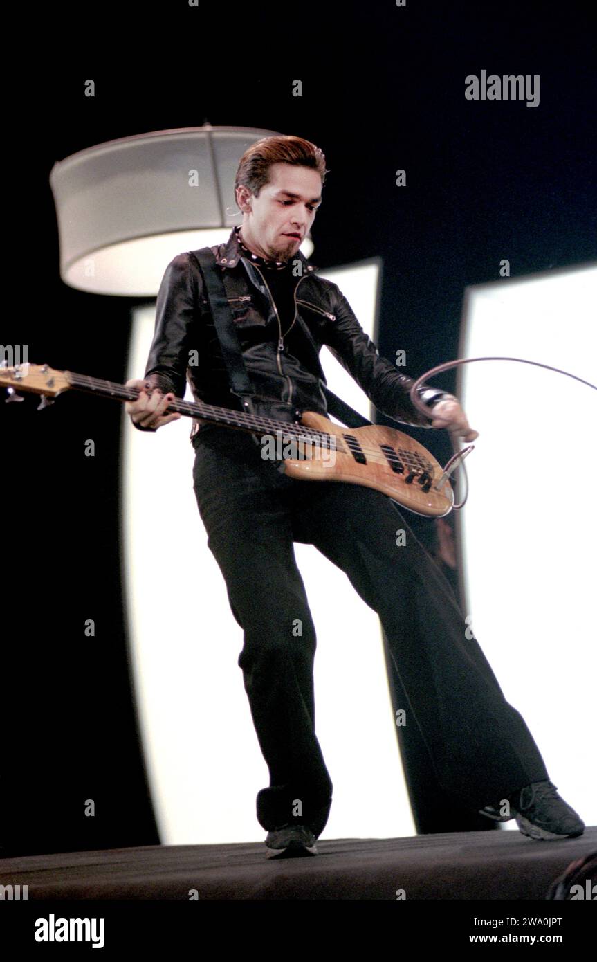 Milan Italy 2000-05-25: Morgan singer and guitarist of the Bluvertigo ...