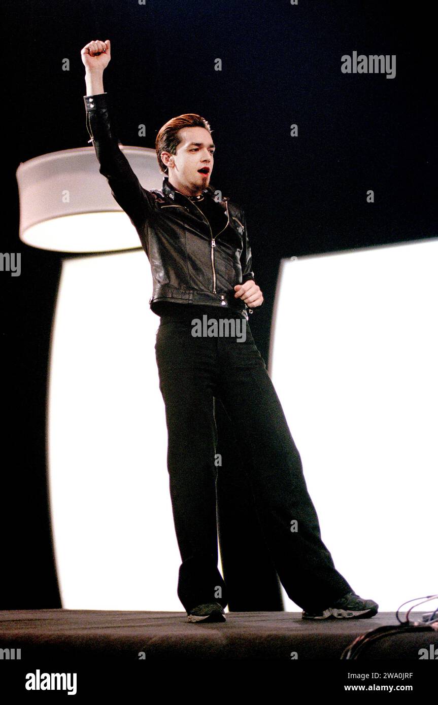 Milan Italy 2000-05-25: Morgan singer and guitarist of the Bluvertigo ...