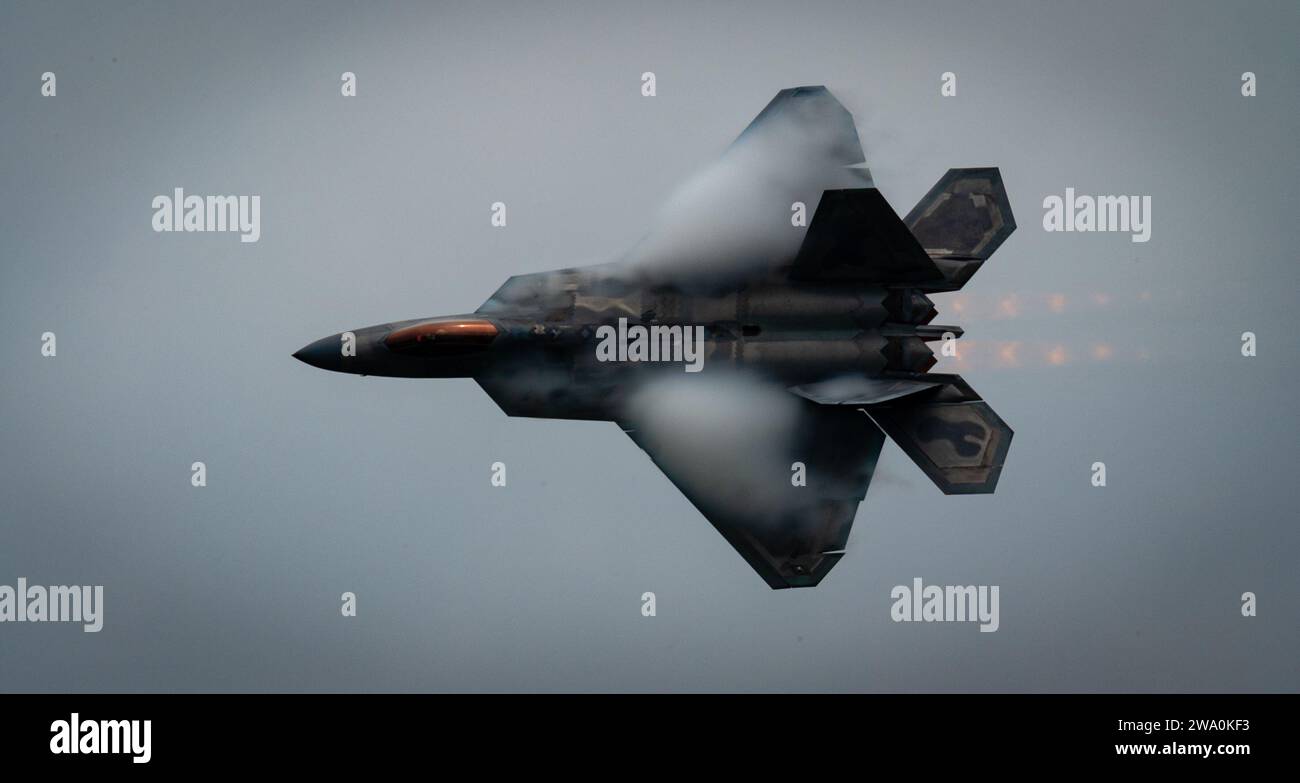 U.S. Air Force Capt. Samuel “RaZZ” Larson, F-22 Demonstration team ...
