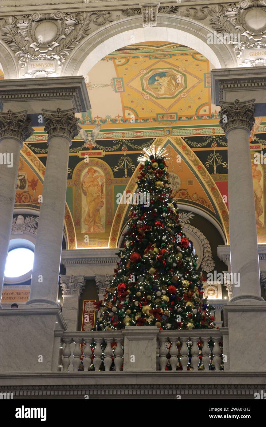 Christmas at library of congress hi-res stock photography and images ...