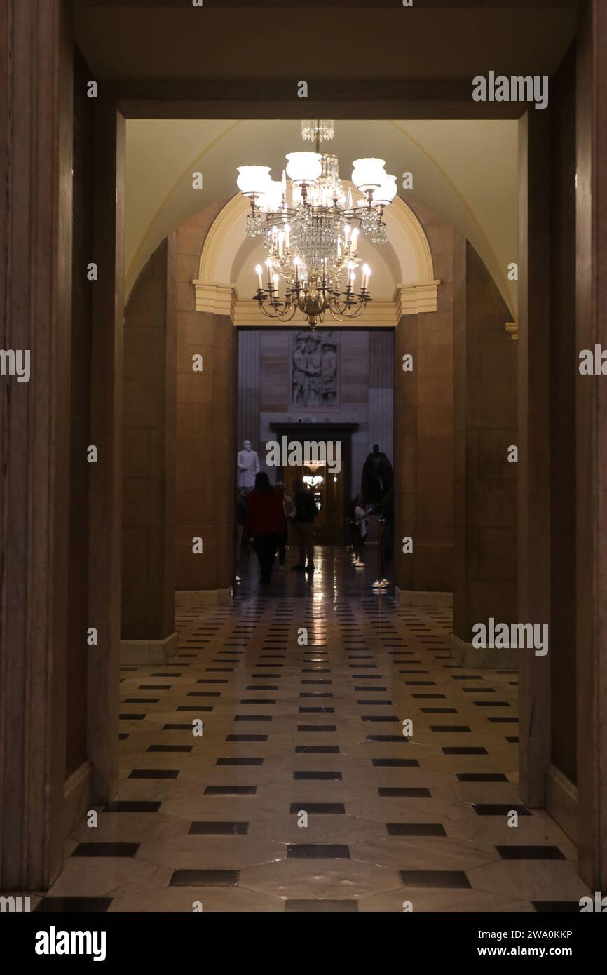 Hall of capitol building in Washington DC Stock Photo - Alamy
