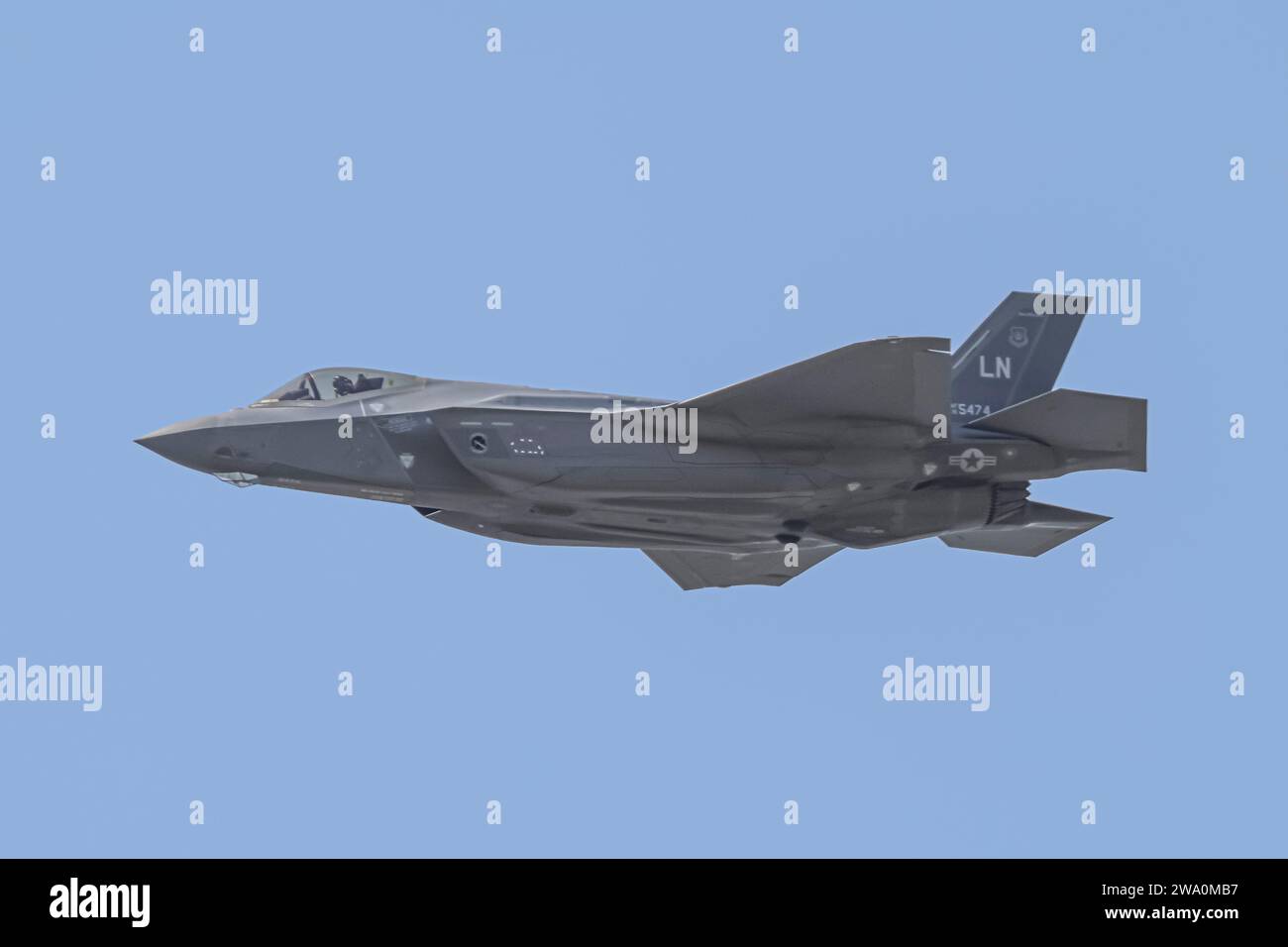 Paris, France. 23rd June, 2023. USAF Lockheed Martin F-35 Lightning II ...