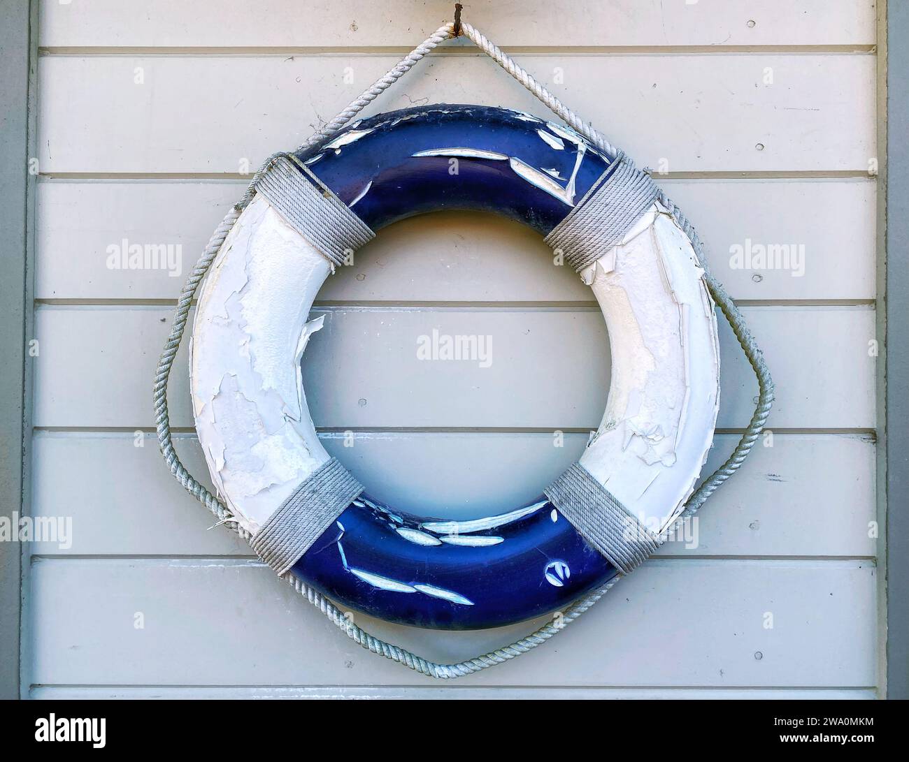 Lifebuoy blue hi-res stock photography and images - Alamy