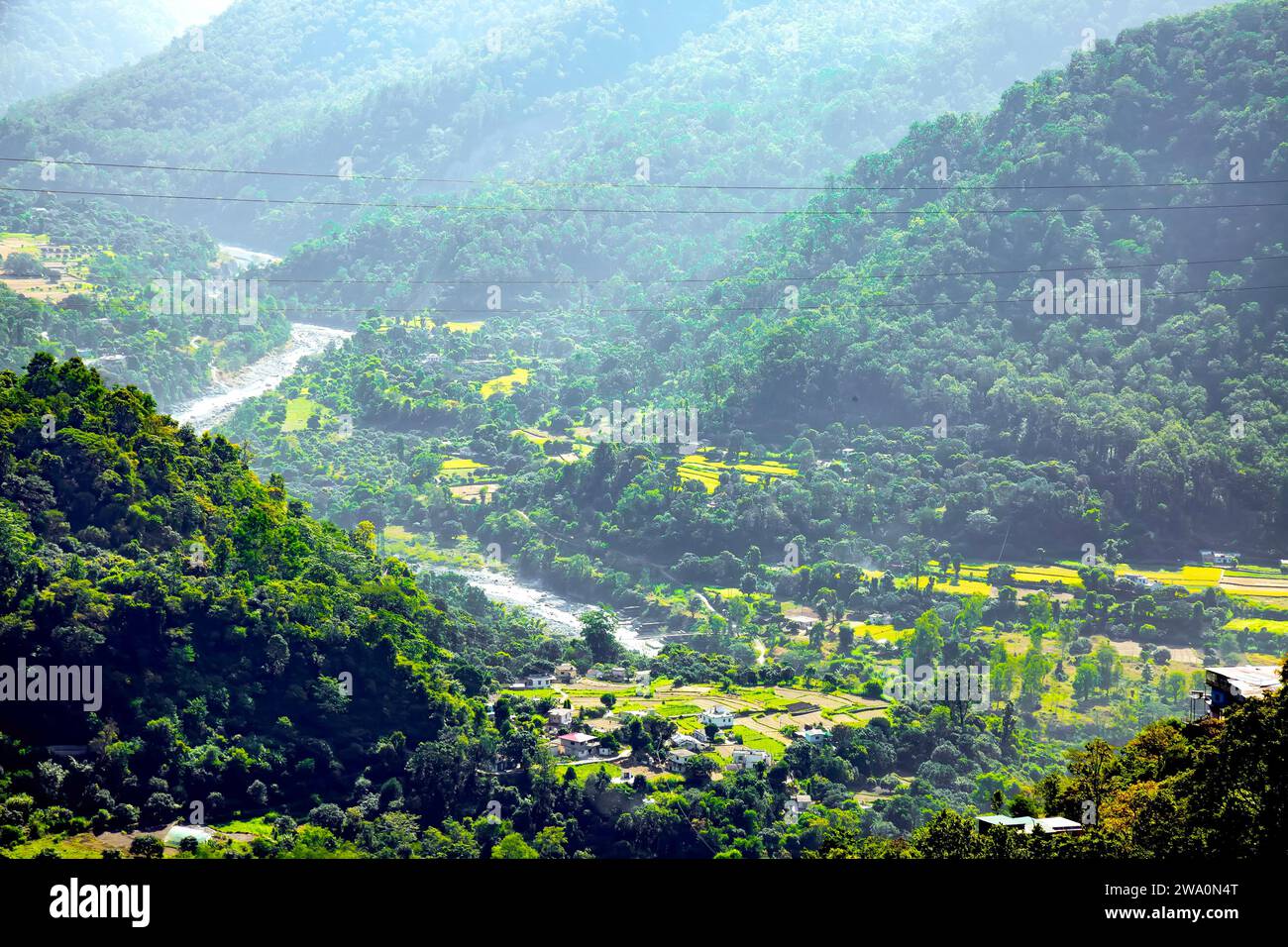 Indian rural landscape hi-res stock photography and images - Alamy