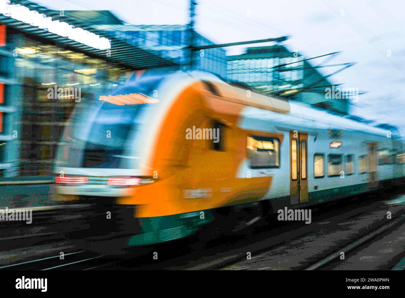 RE 1 regional express of ODEG, Ostdeutsche Eisenbahn GmbH, Berlin, 26 ...