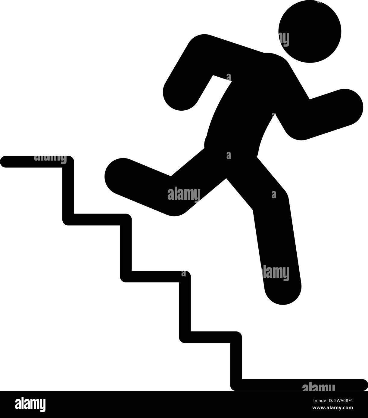 Security stairs Cut Out Stock Images & Pictures - Alamy