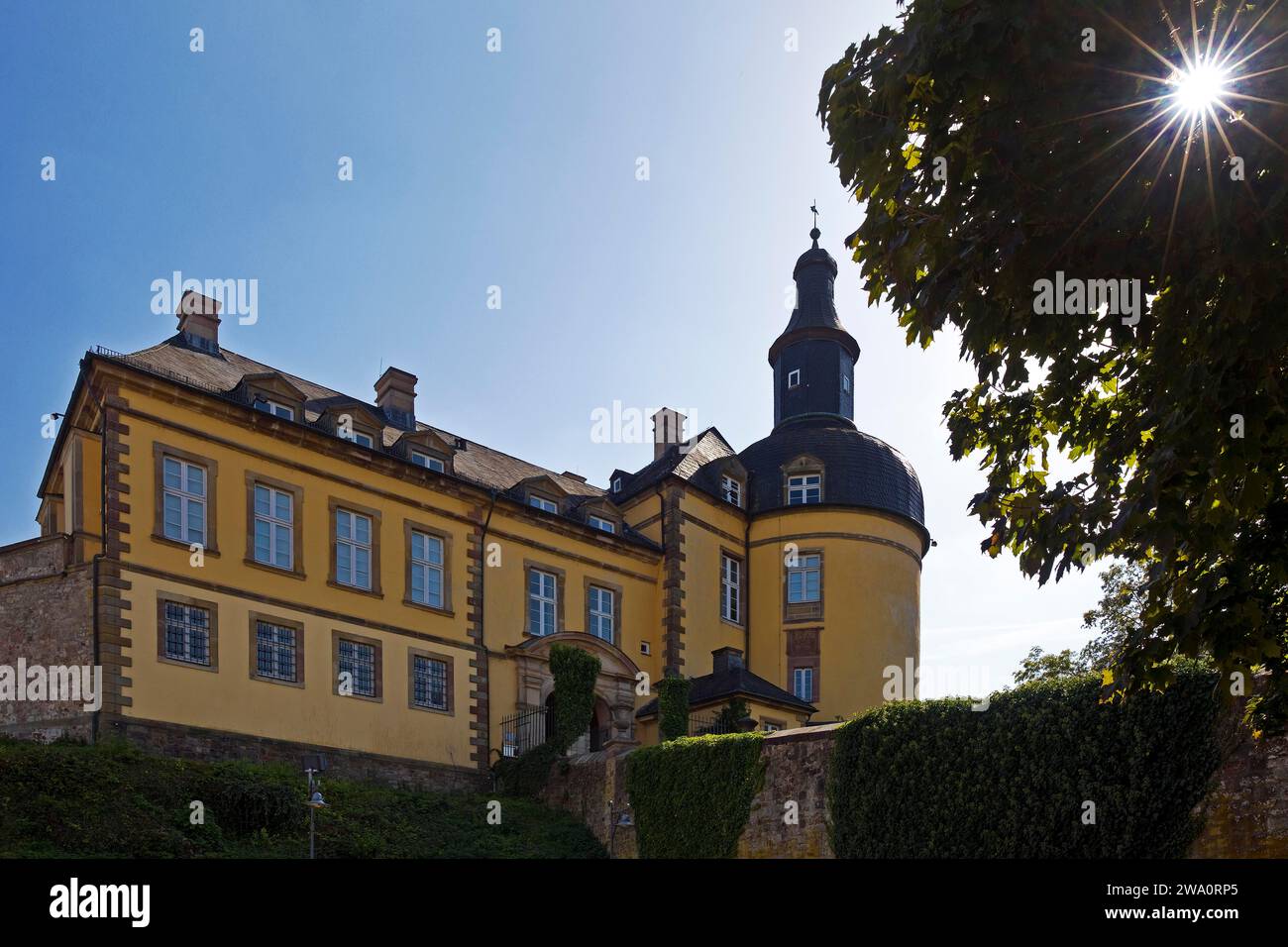 Friedrichstein Castle, baroque castle on the Schlossberg, Altwildungen ...