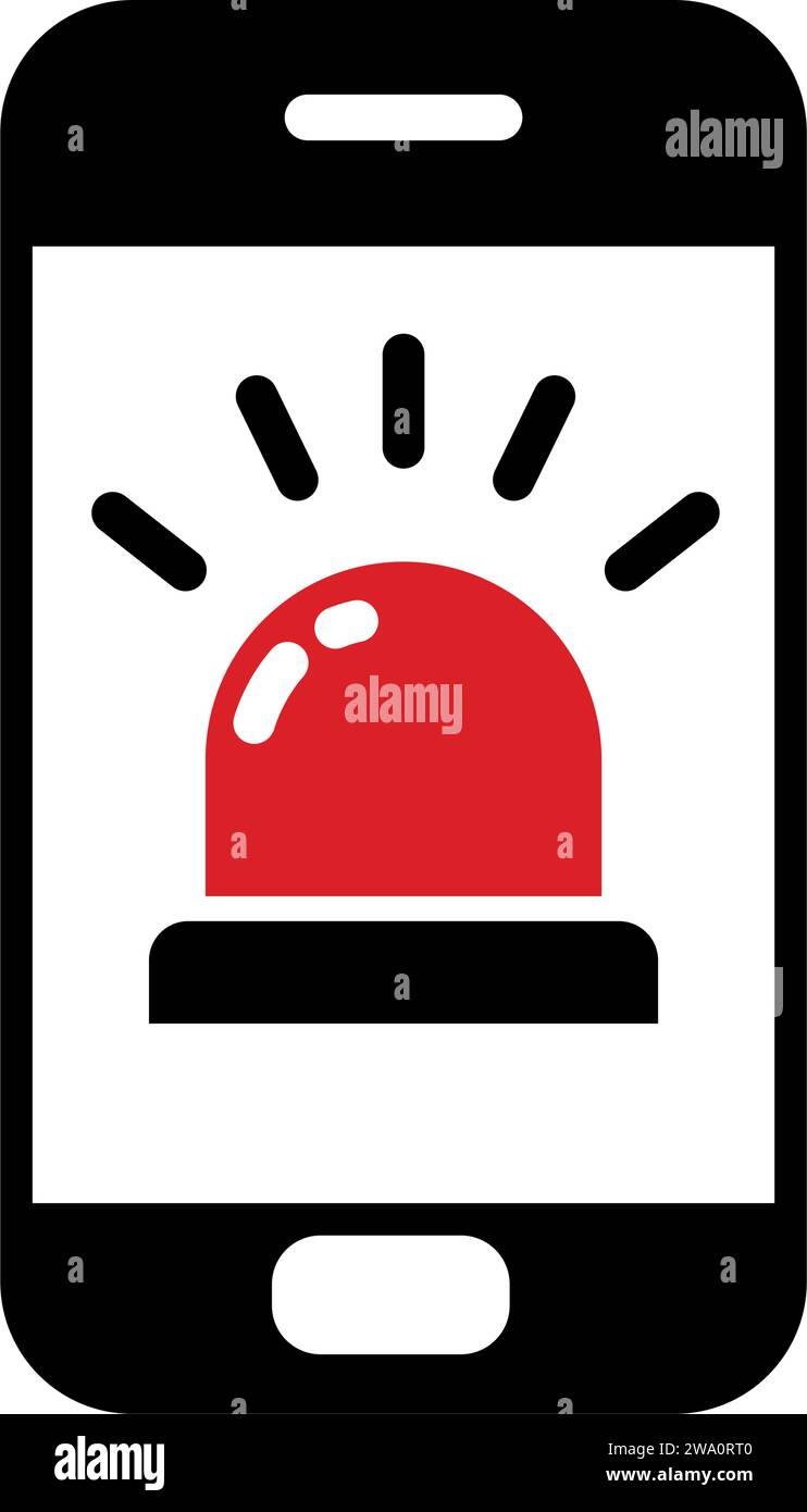 earthquake phone app icon Stock Vector Image & Art - Alamy