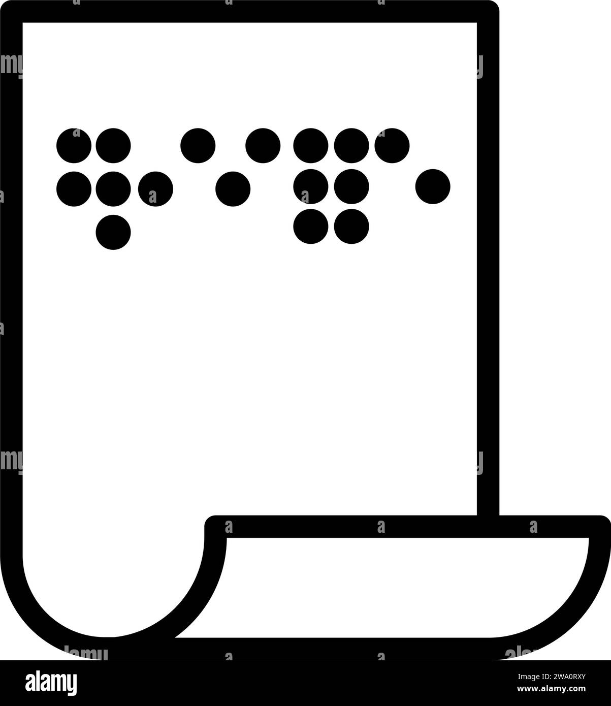 braille system alphabet Stock Vector Image & Art - Alamy
