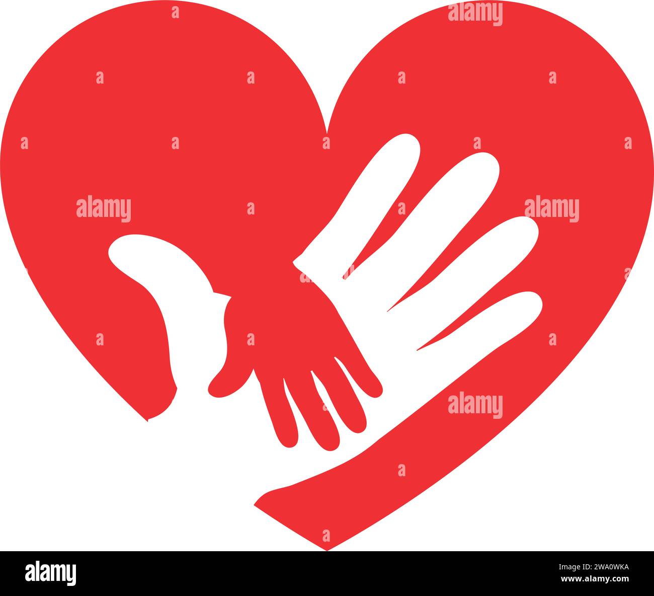 Red hand day soldiers Stock Vector Images - Alamy