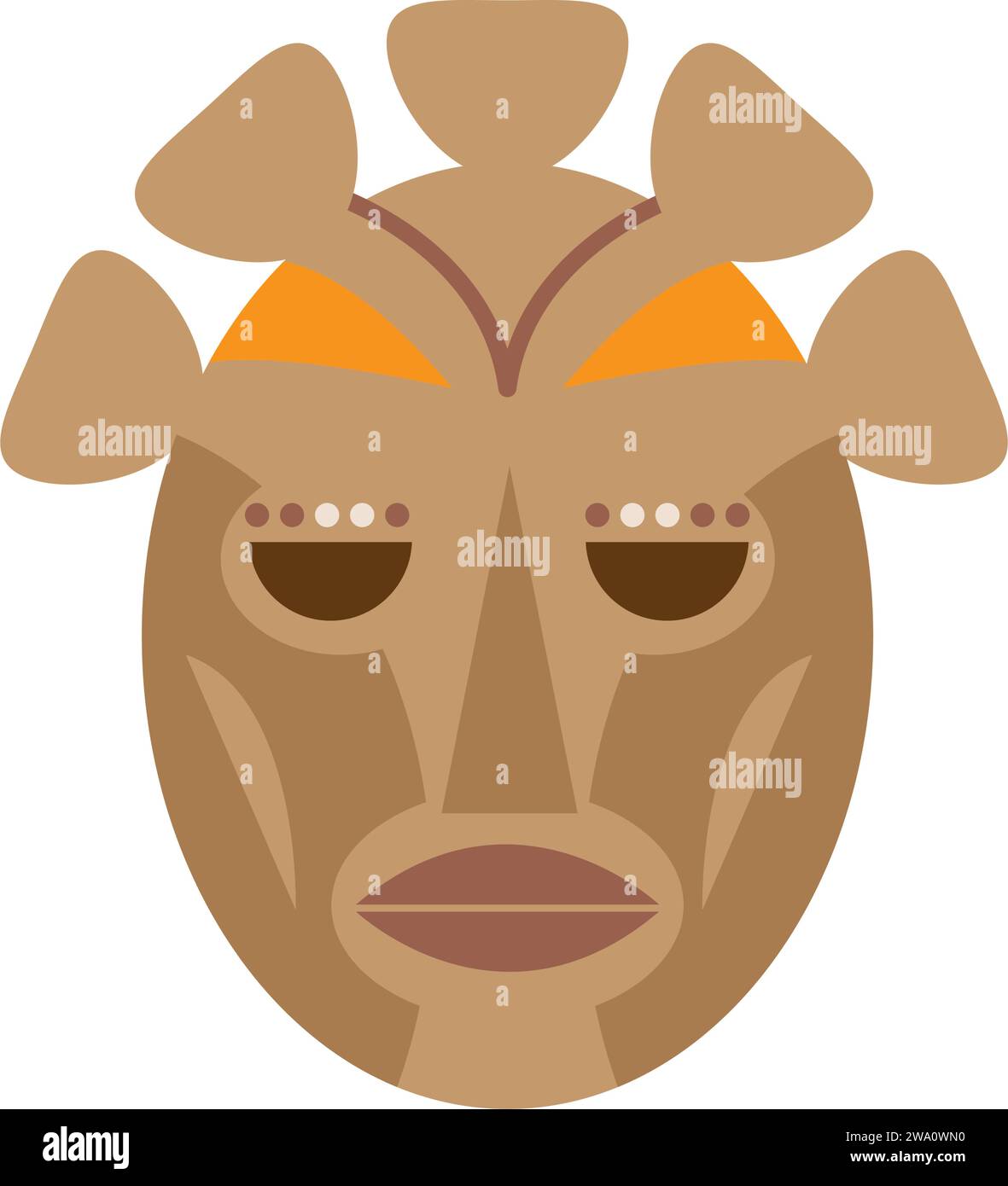 Nigerian mask hi-res stock photography and images - Alamy