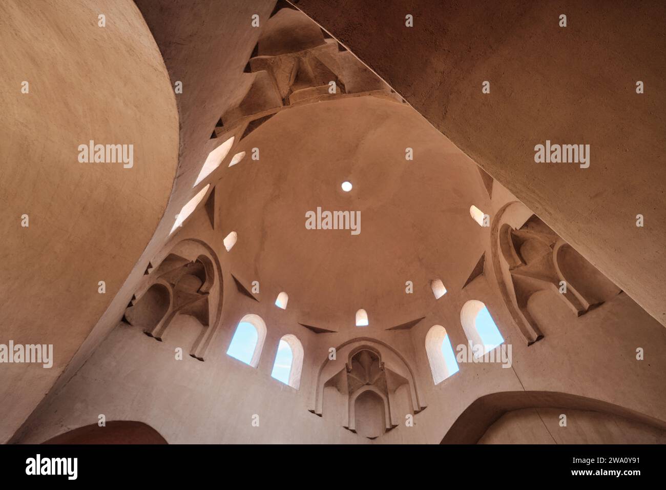 Luxor, Egypt - December 26 2023: New Gourna Village Mosque designed by ...