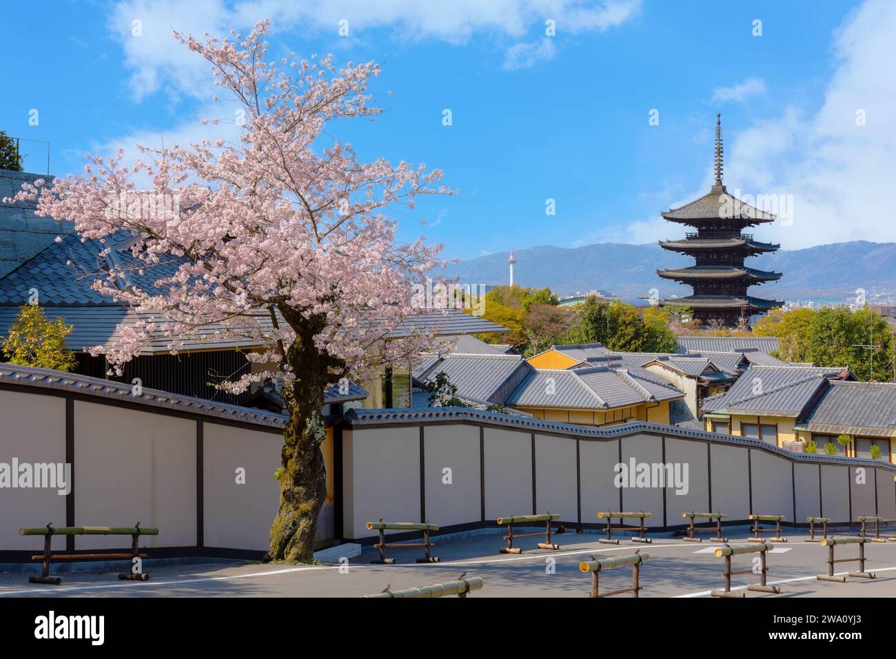 Kyoto, Japan - March 30 2023: The Yasaka Pagoda known as Tower of ...