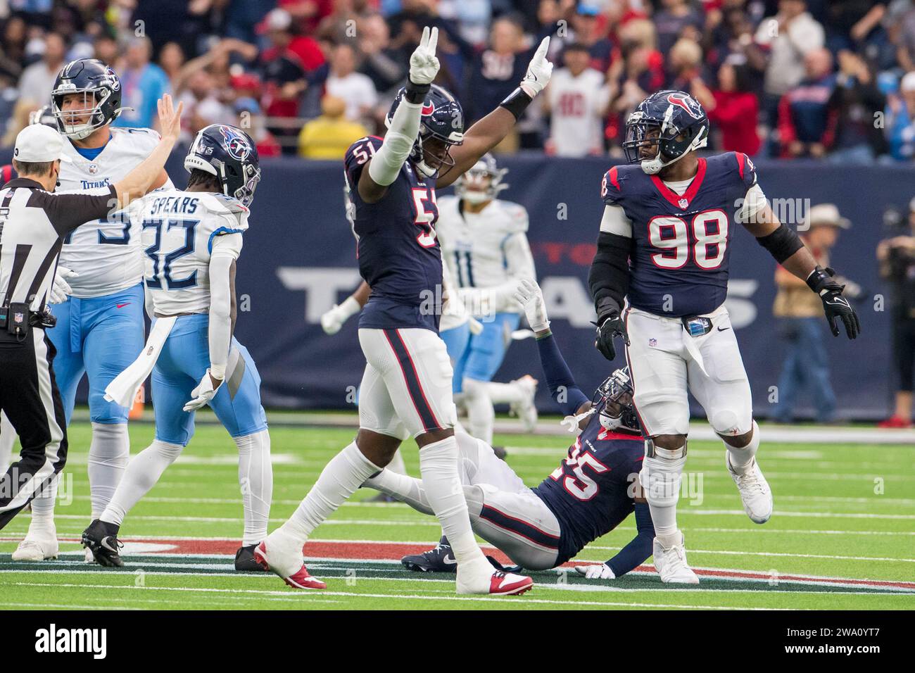 Houston, TX, USA. 31st Dec, 2023.December 31, 2023: Houston Texans ...