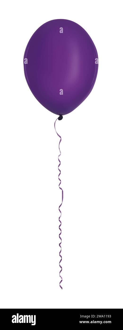 Purple balloon helium gift hi-res stock photography and images - Alamy