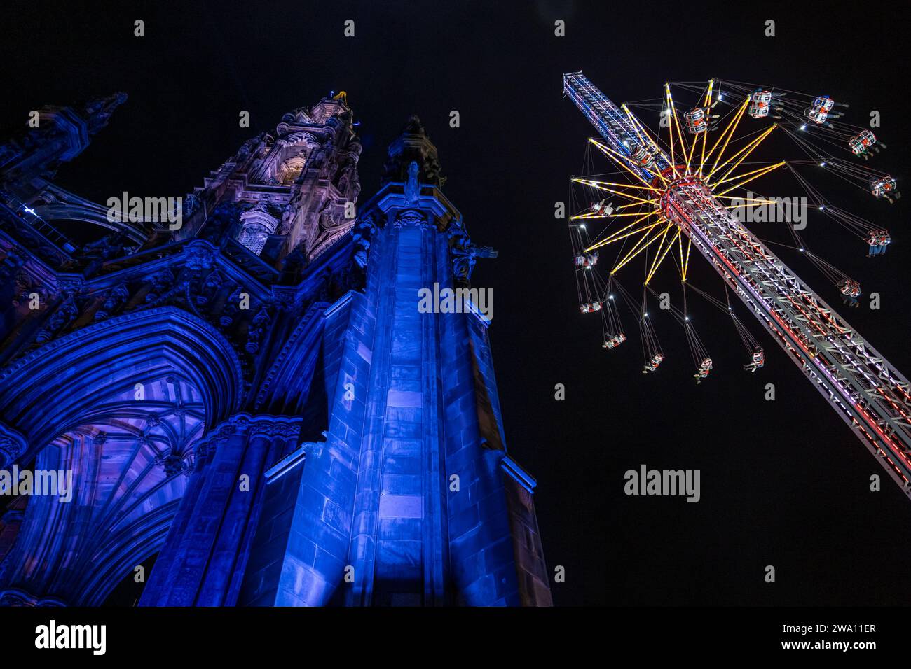 Edinburgh, Scotland, UK, 31st December 2023. Hogmanay New year ...