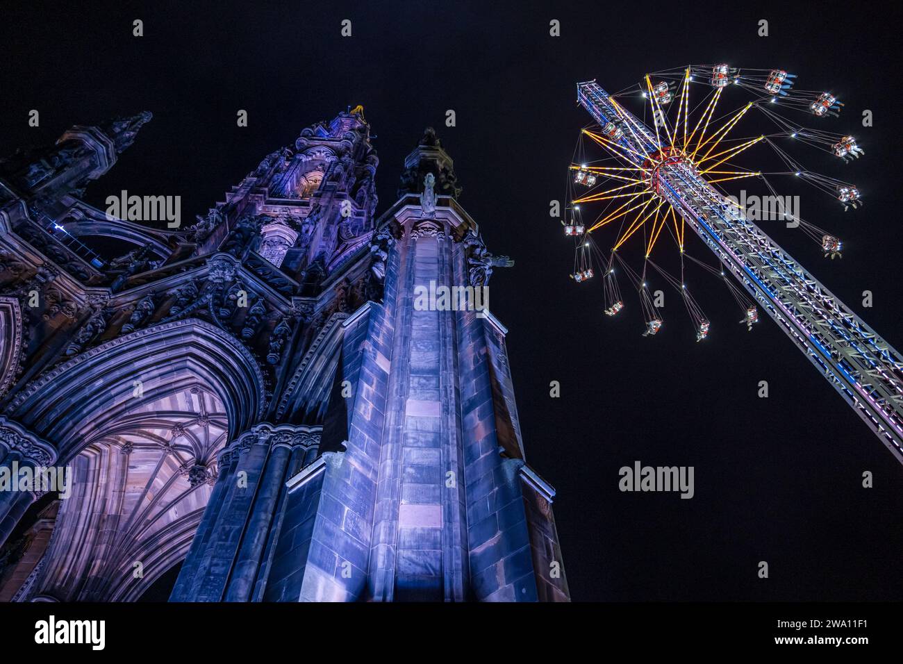 Edinburgh, Scotland, UK, 31st December 2023. Hogmanay New year ...