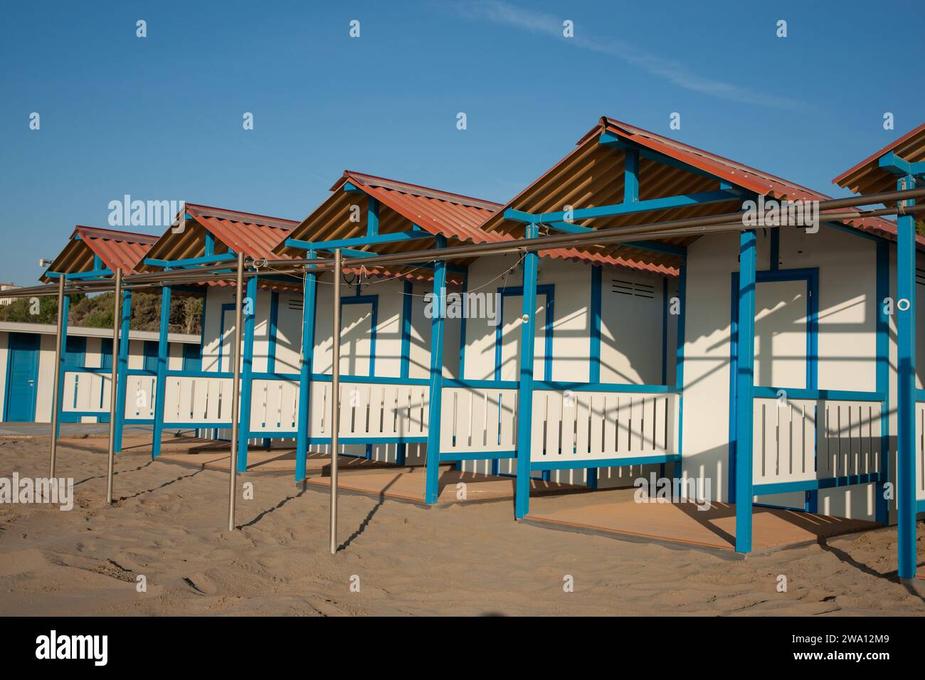Changing sheds hi-res stock photography and images - Alamy