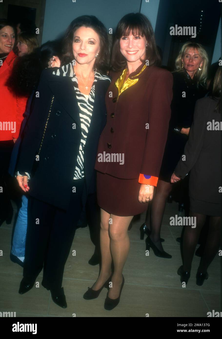 Los Angeles, California, USA 22nd October 1996 (L-R) Actress Joan ...