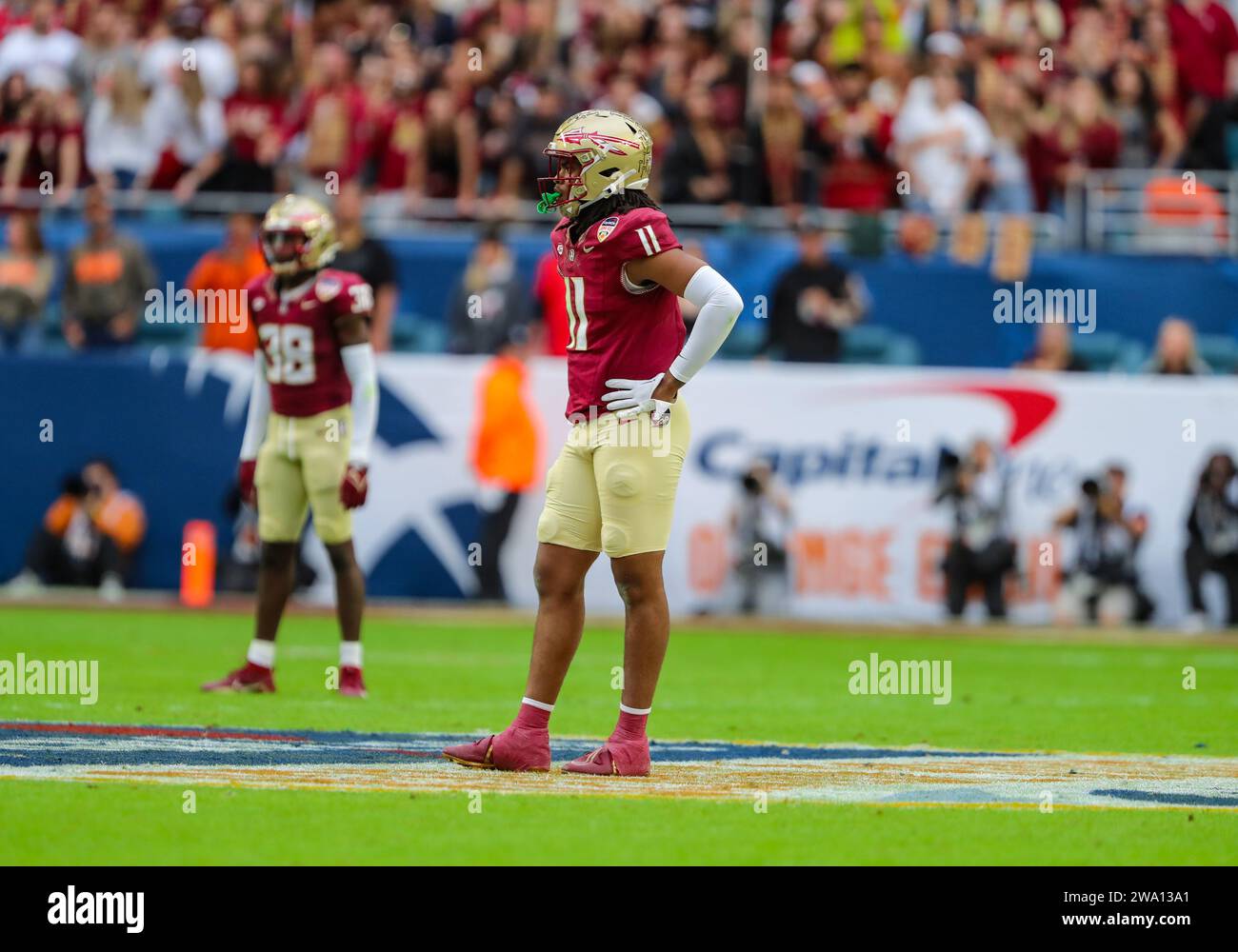 December 30, 2023:.Florida State Seminoles defensive lineman Patrick ...