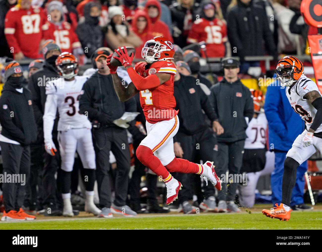 Rashee rice 2023 chiefs hi-res stock photography and images - Alamy