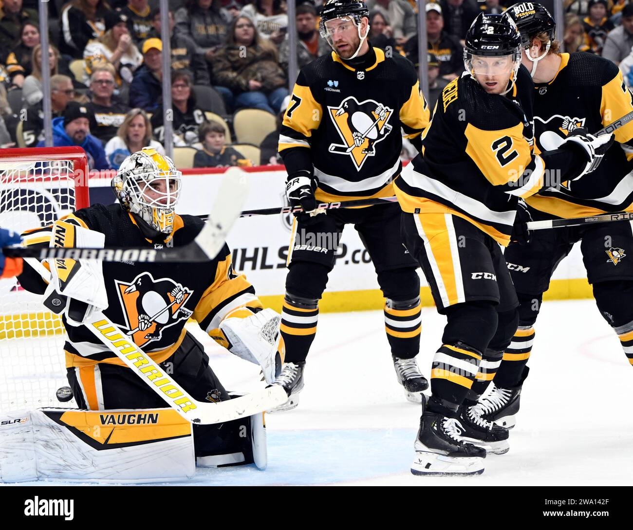 Pittsburgh, United States. 31st Dec, 2023. Pittsburgh Penguins center ...