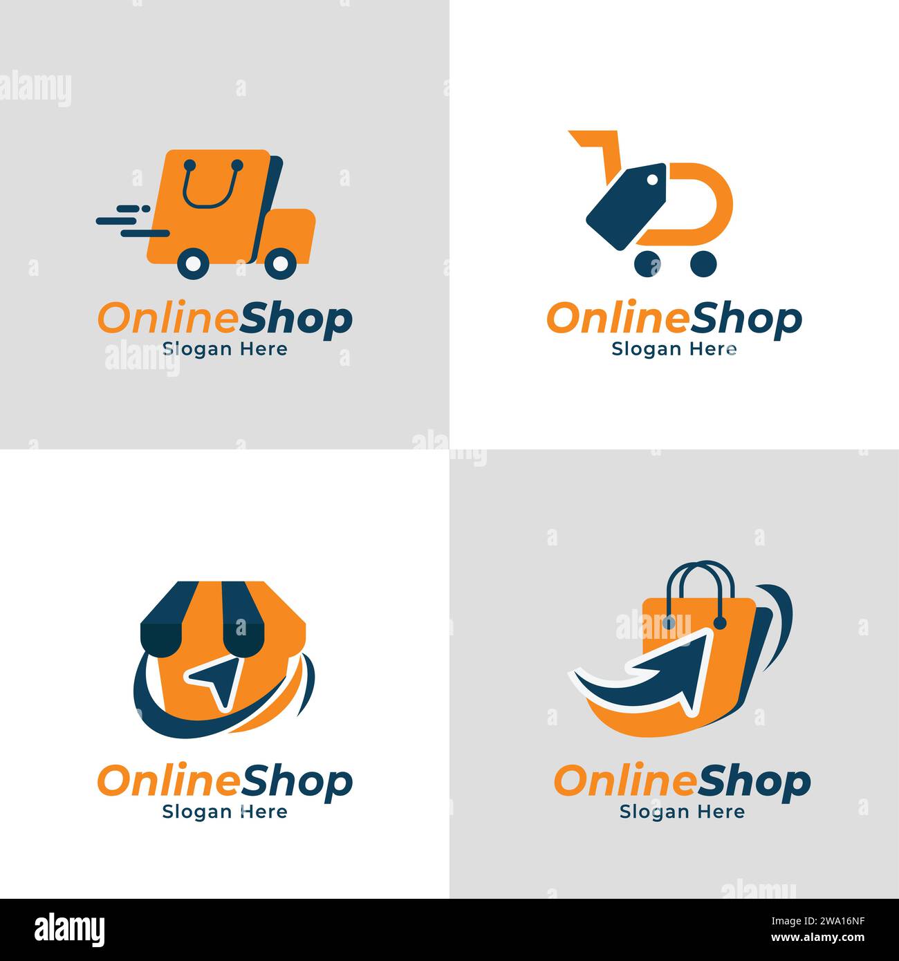 Best online logo design Stock Vector Images - Alamy