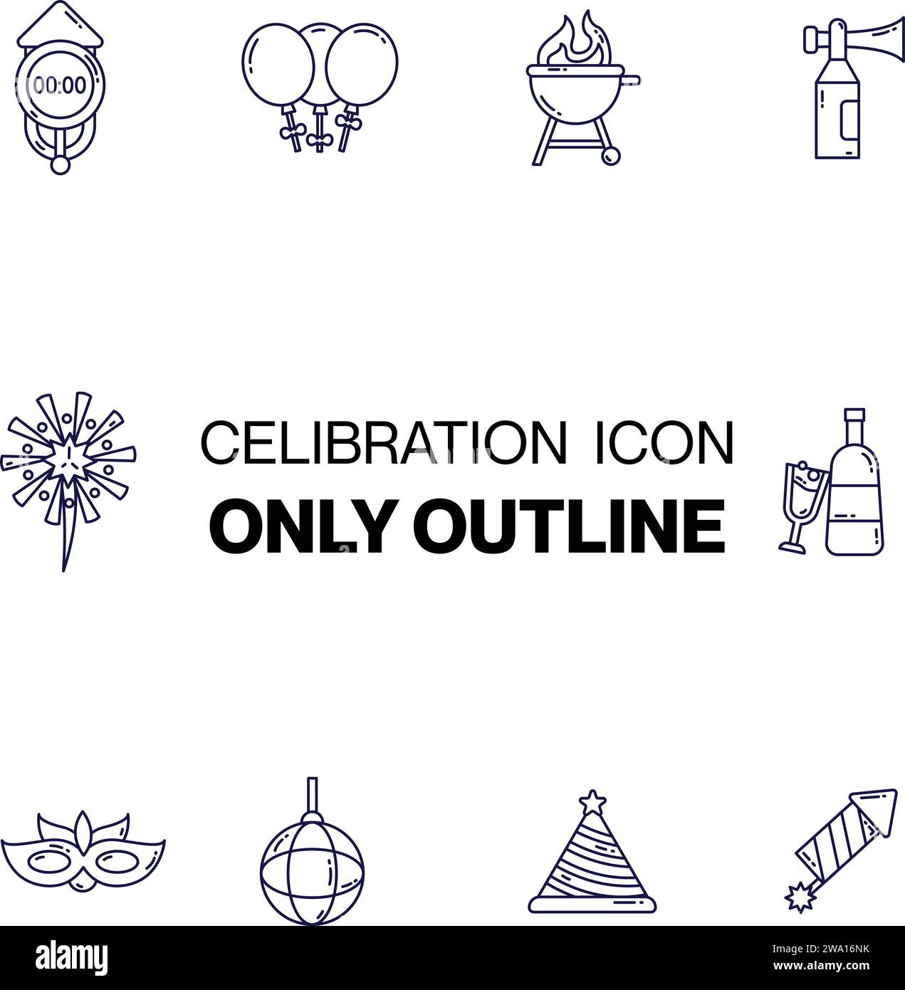 New year 2024 meeting Stock Vector Images - Alamy