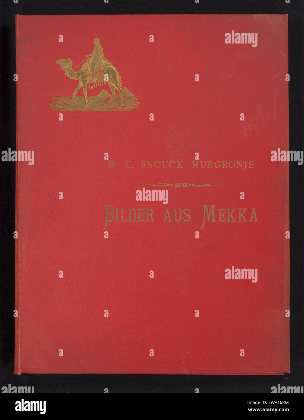 Cover for 20 Photomechanical prints of faces in Mecca, 1889 Cover for ...