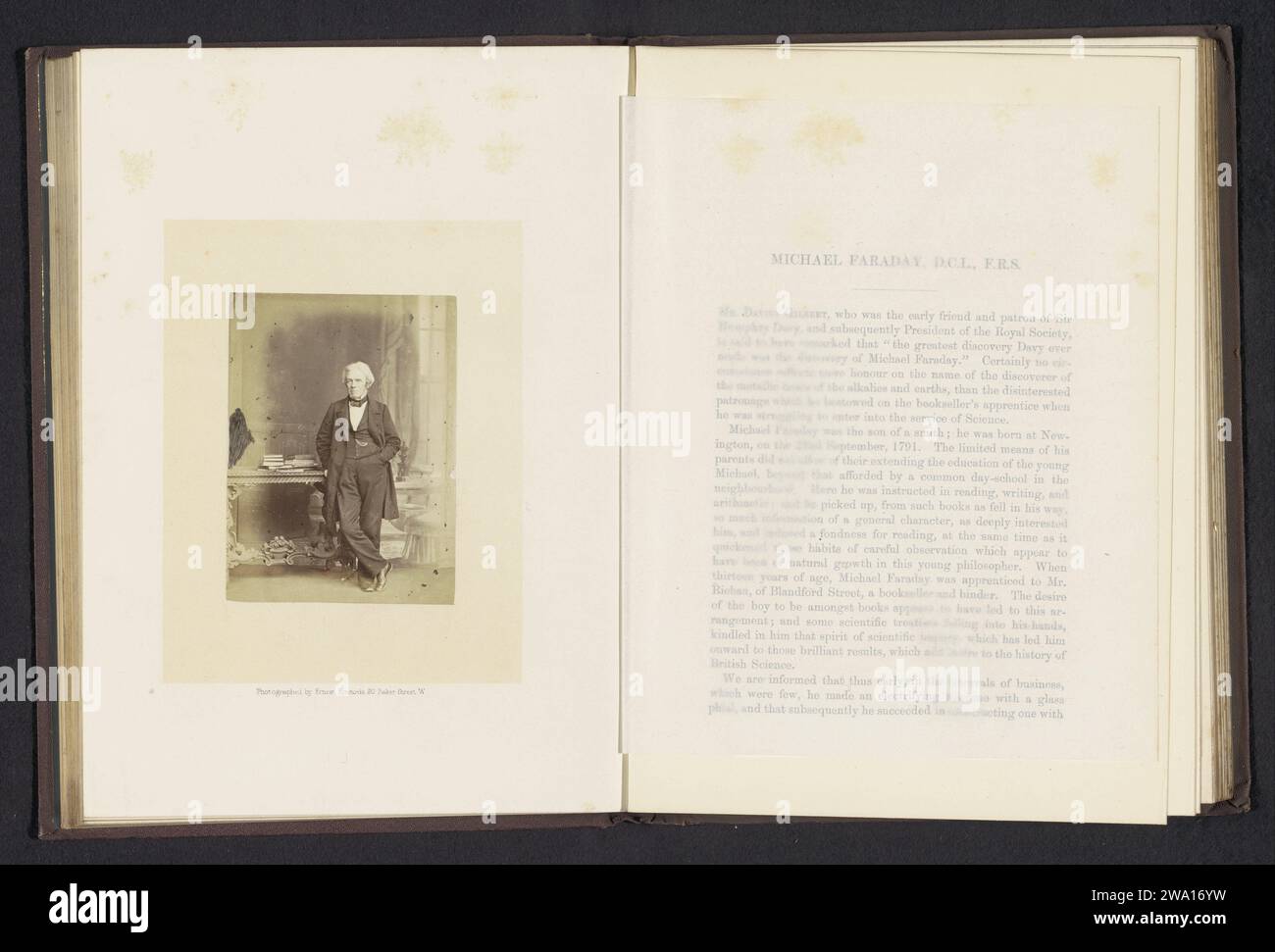 Portret van Michael Faraday, Ernest Edwards, c. 1858 - in or before ...