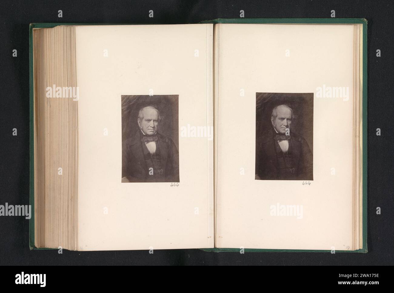 Photo production of a painting, representing a portrait of an unknown ...