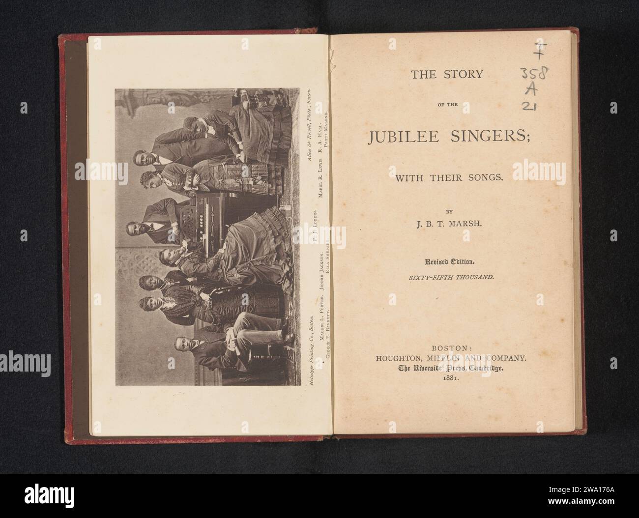 The story of the Jubilee Singers : with their songs, J.B.T. Marsh, 1881 ...