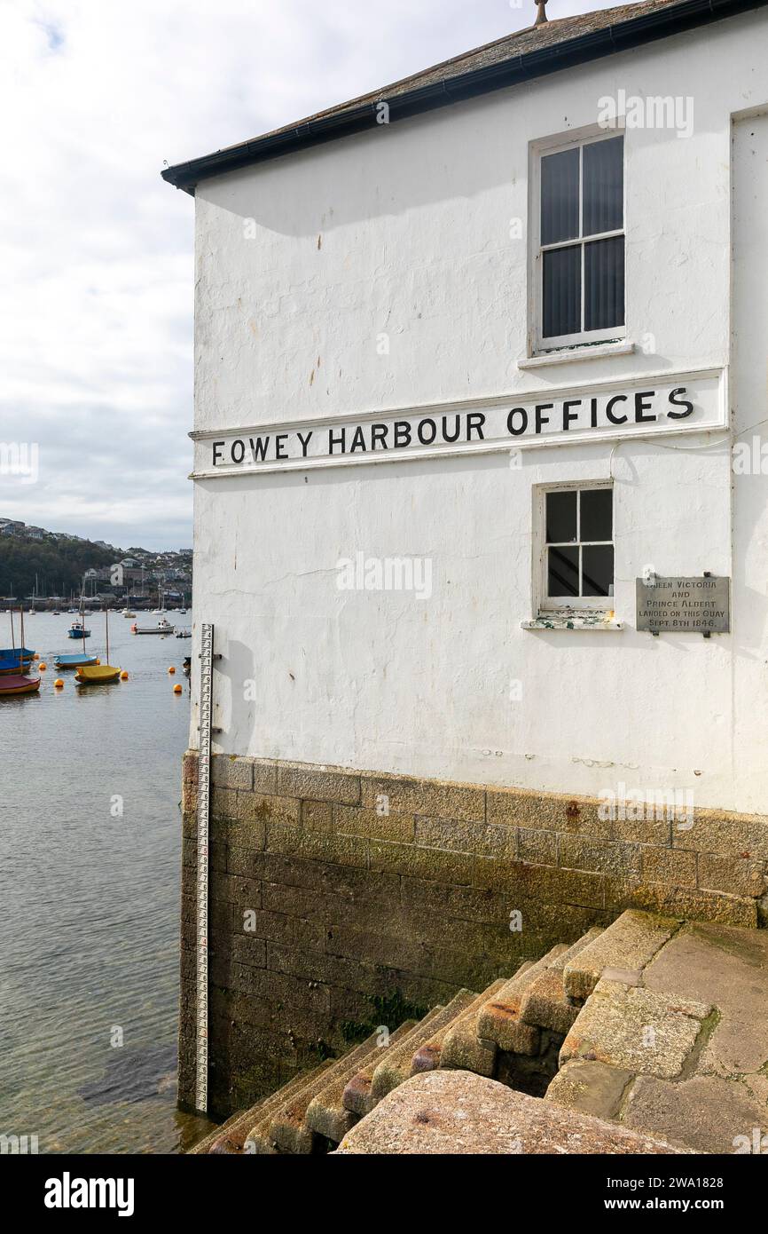 Fowey harbour hi-res stock photography and images - Alamy