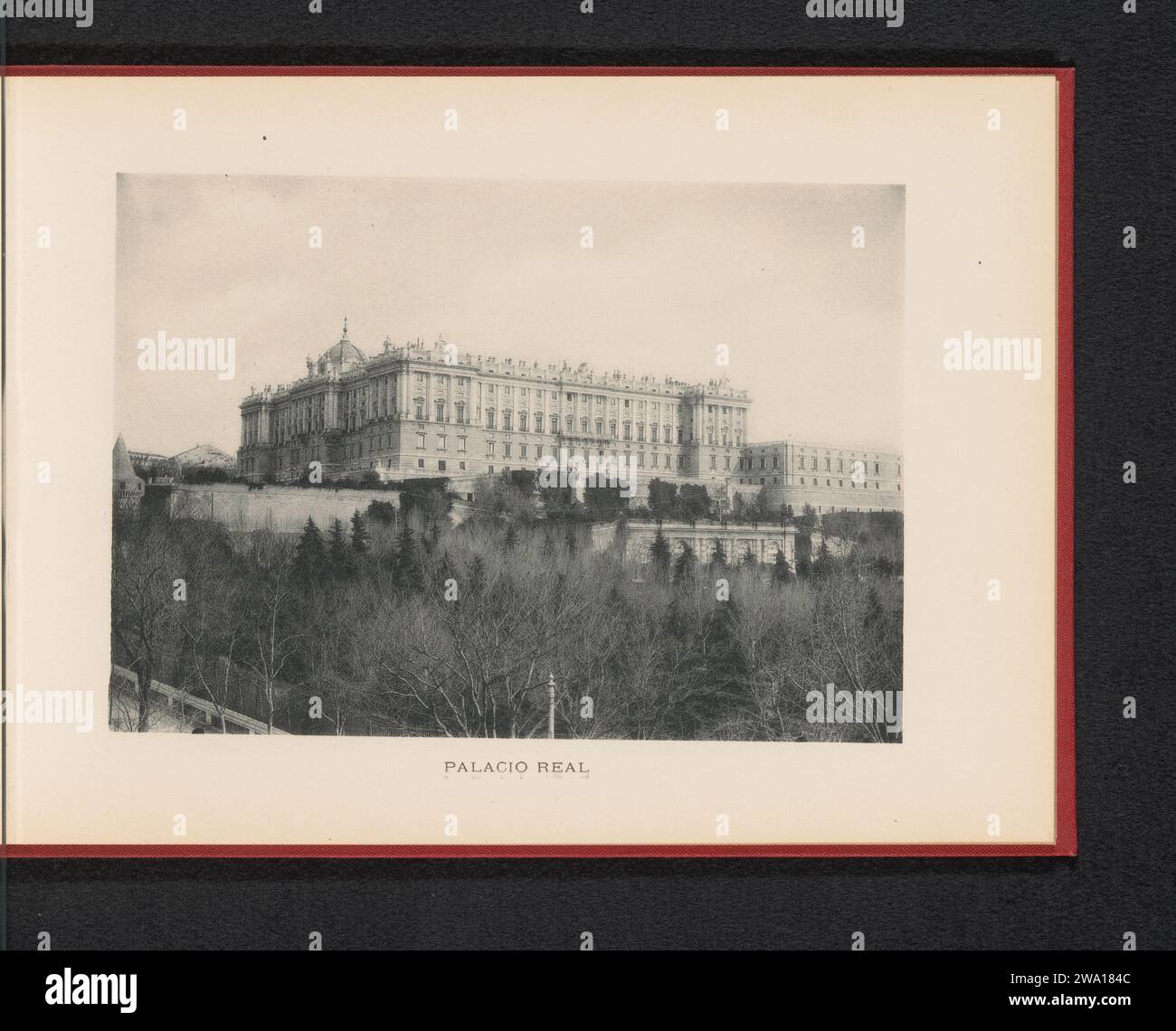 Vintage photo of royal palace of madrid hi-res stock photography and ...