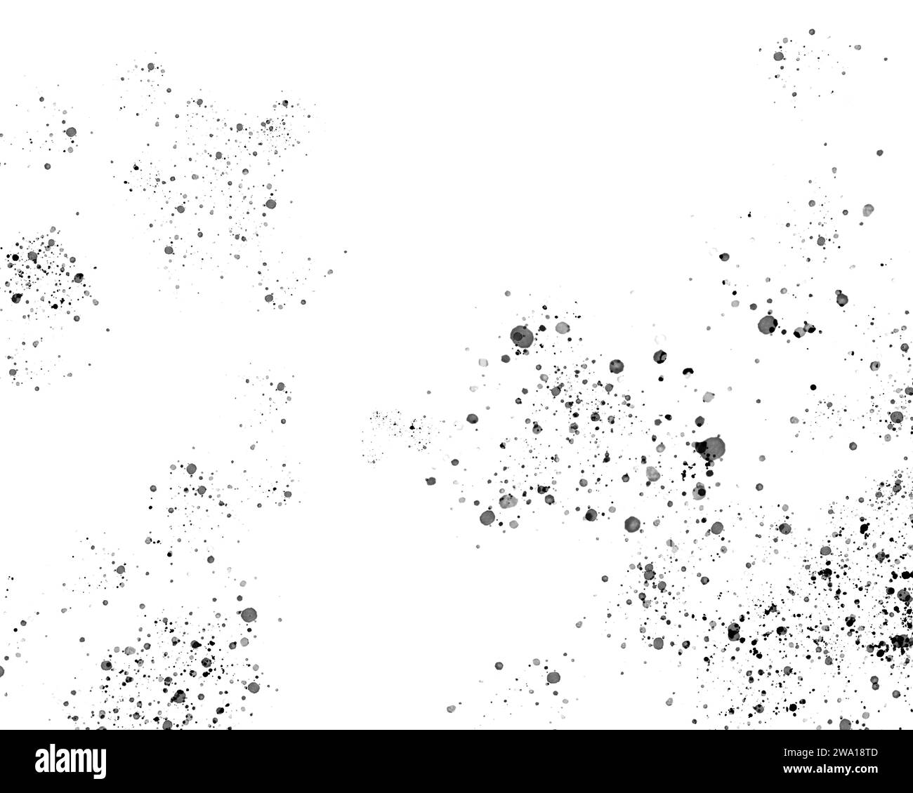 Ink transition splatter background hi-res stock photography and images ...