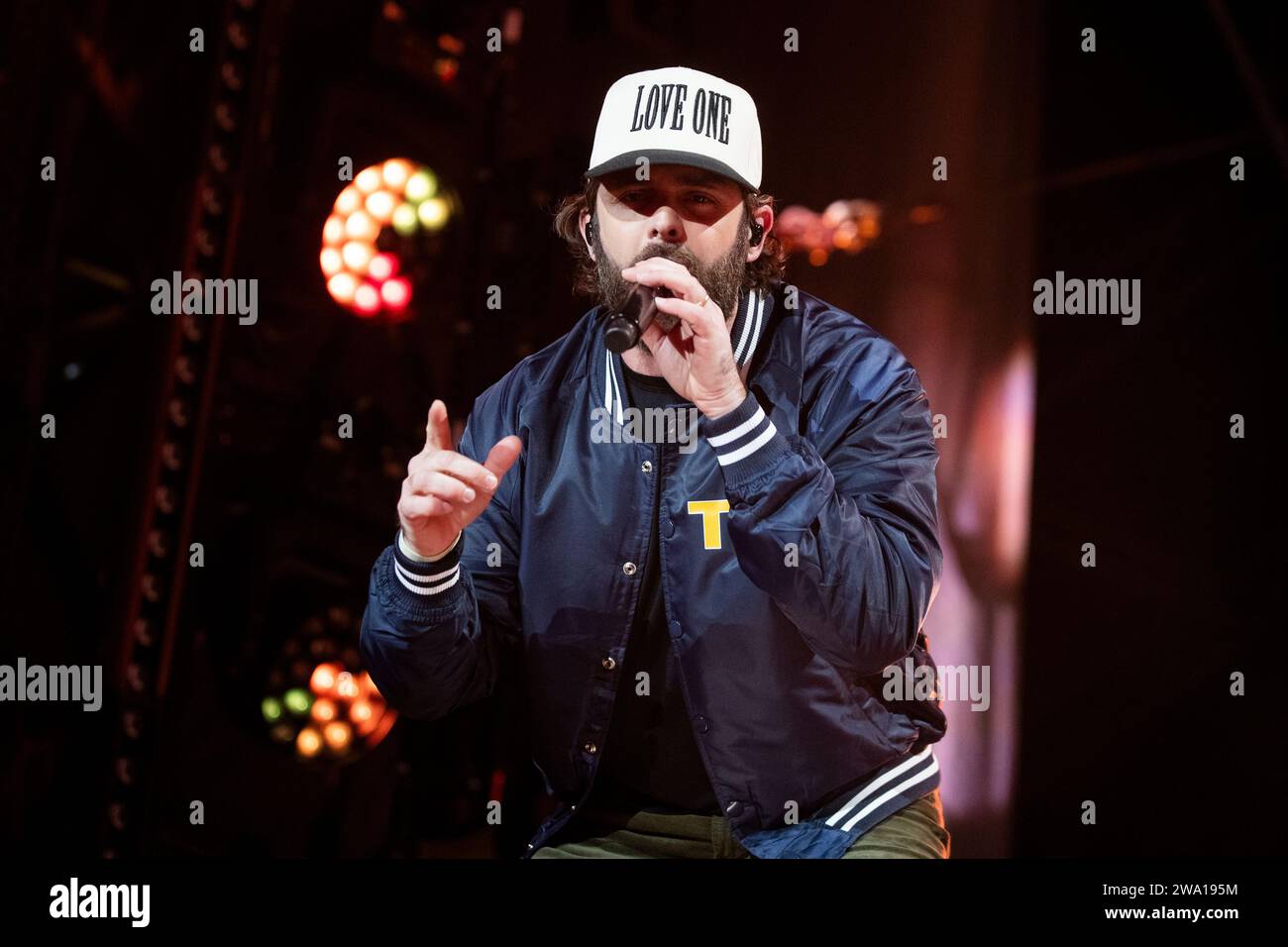 Nashville, USA. 31st Dec, 2023. Thomas Rhett performs at Jack Daniel's ... Nashville, USA. 31st Dec, 2023. Thomas Rhett performs at Jack Daniel's ...