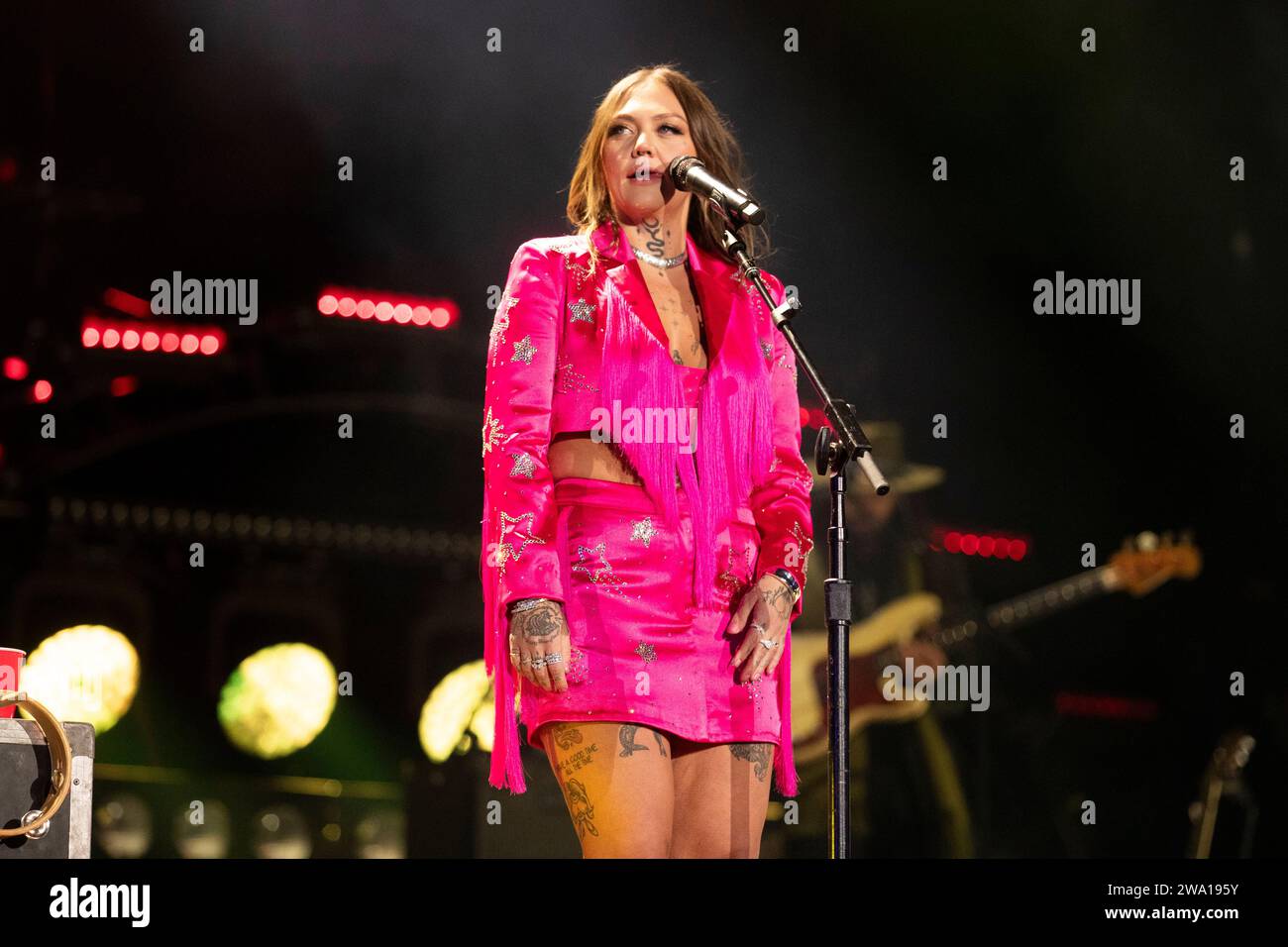Nashville, USA. 31st Dec, 2023. Elle King performs at Jack Daniel's New ... Nashville, USA. 31st Dec, 2023. Elle King performs at Jack Daniel's New ...